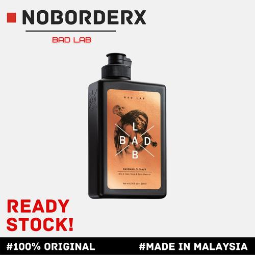 Jual BadLab / Bad Lab Caveman Cleaner 3 in 1 Hair Face and Body Cleaner ...