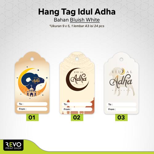 Jual Hang Tag Idul Adha / hangtag qurban / Cetak Hang Tag Label Idul ...