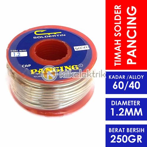 Jual Timah Solder Cap Pancing 1.2mm 250gr 60/40 Kawat Patri Tinol Wire 1,2 - Jakarta Barat ...
