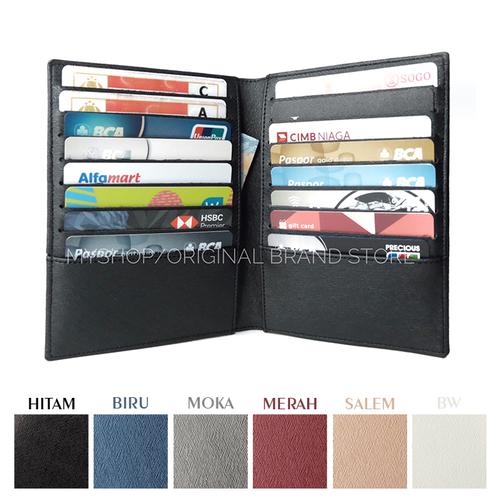 Jual Dompet Kartu - Card Holder - 14 kartu - Dompet Pria / Wanita Gold ...