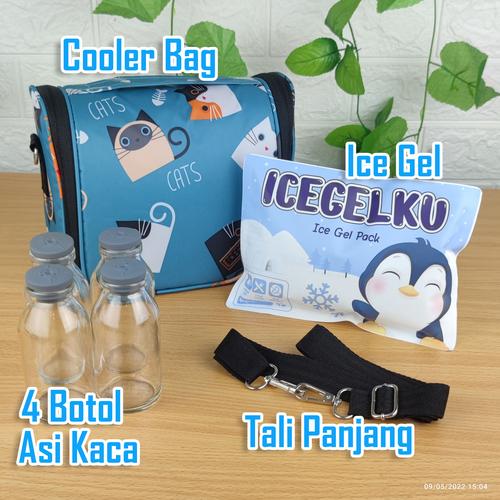 Jual Cooler Bag Asi Icegelku Free Botol Asi + Ice Gel - Puppy Cream ...