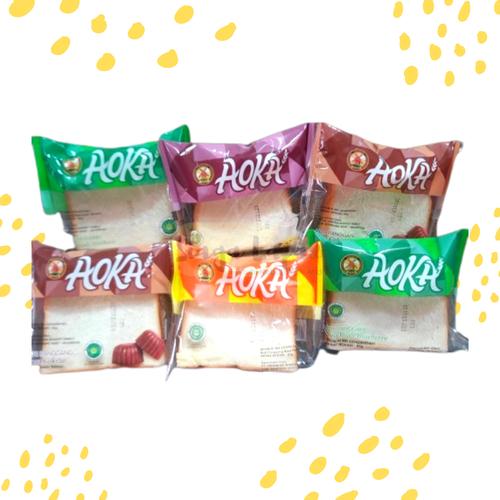 Promo Roti Panggang Aoka All Varian Mix Rasa 65gr - bluberi, Standar ...