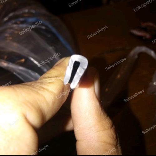 Jual karet list kaca kanopi list jepit meteran - lebar 12mm - Jakarta ...