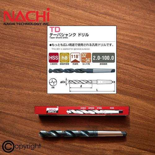 Jual NACHI [LN-602] HSS [MT-No-1] TAPER SHANK TWIST DRILLS TD 6,0 (1PCS ...