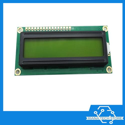 Jual LCD CHARACTER 16X2 1602 5V GREEN HIJAU BACKLIGHT MODULE - Kab ...