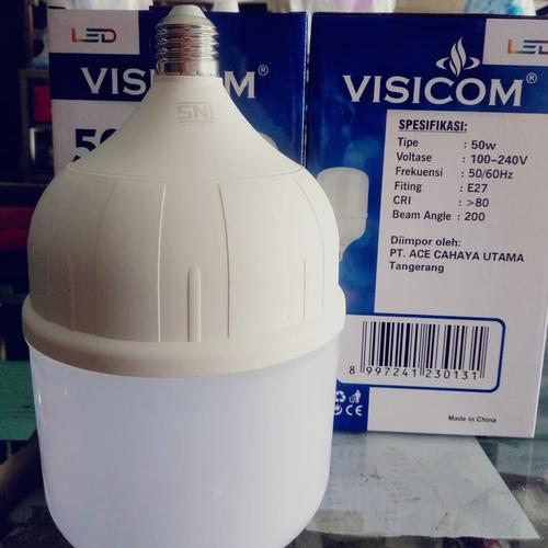 Jual LAMPU BULB KAPSUL 50 WATT VISICOM HB GARANSI 1 TAHUN BOHLAM HEMAT - Kab. Madiun - Gudang ...