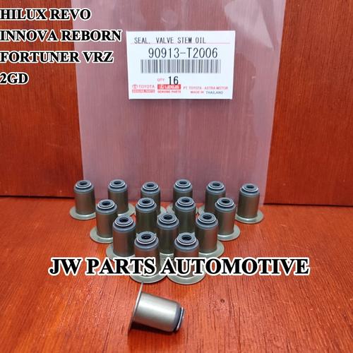 Jual SEAL KLEP HILUX REVO INNOVA REBORN FORTUNER VRZ 2GD 90913-T2006 ...