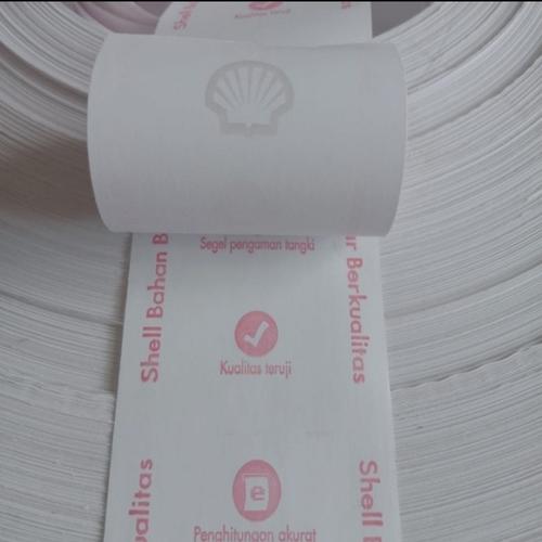 Jual Kertas kasir thermal logo SHELL 58x40 / Struk EDC logo printer ...