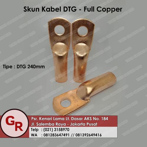 Jual DTG 240 mm2- Skun Kabel Tembaga panjang / Long Barrel Copper Cable Lug - Jakarta Pusat ...