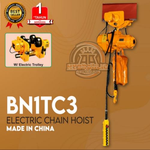 Jual Katrol Listrik Electric Chain Hoist 1 Ton x 3 Meter - Jakarta ...