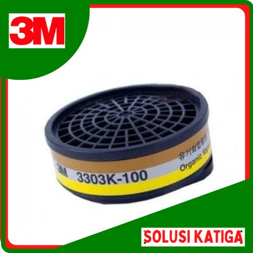Jual Cartridge Masker 3M Filter Cartridge 3303K-100 - single cartridge ...