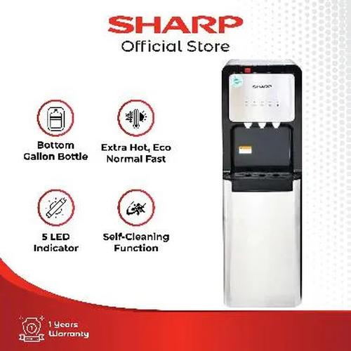 Promo DISPENSER SHARP SWD88EHLSL GALON BAWAH Cicil 0% 3x - Kota ...