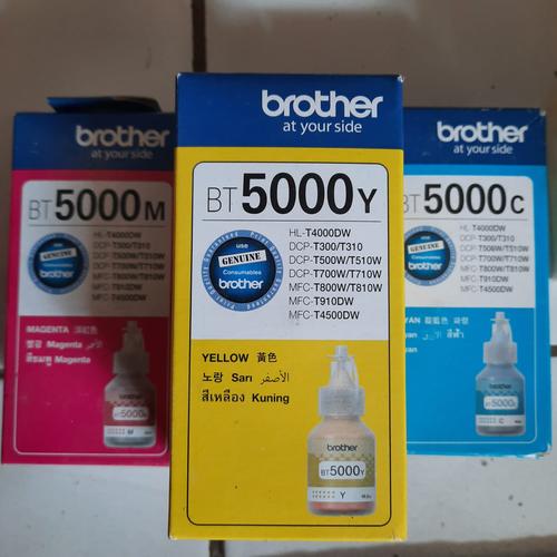 Jual BROTHER Tinta BT-5000| BT5000 | BT5000 Original CYAN MAGENTA ...