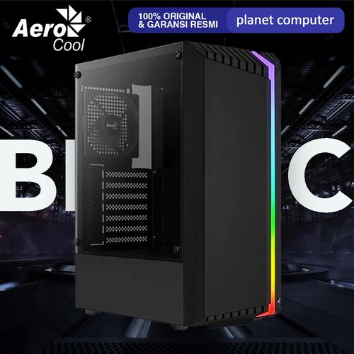 Jual AEROCOOL BIONIC RGB MID GAMING TOWER CASE TEMPERED GLASS - Kab ...