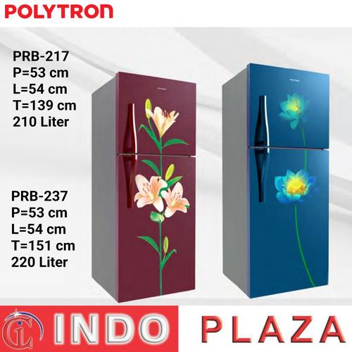 Promo KULKAS POLYTRON PRB-217 New 2022 Bunga Timbul - PRB-217 - Kota ...