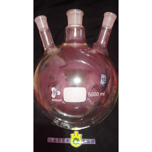 Jual BOILING FLASK 3 NECK 5000ML DURAN / LABU DIDIH 5000 ML 3 LEHER DURAN - Kota Bandung - Mauza ...
