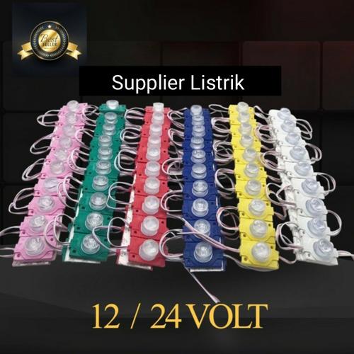 Jual LAMPU LED MODUL 1 MATA BESAR 1.5W DC 12 VOLT & 24 VOLT - Merah, 1 ...