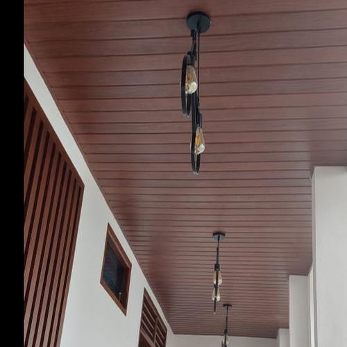 Jual Plafon Laminate serat kayu plafon Premium Outdor 41.k/m lebar 30cm ...