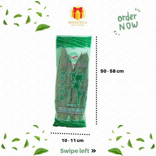 Jual DAUN BAKCANG / DAUN BACANG / DAUN BAMBU KERING 300GR - Jakarta ...