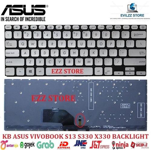 Jual KEYBOARD ASUS S13 S330 S330F S330U X330 X330UN X330UA SILVER ...