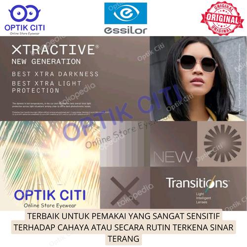 Jual Lensa Transition Xtractive New Generation Essilor Original 100% ...