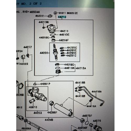 Jual Valve Assy Power Steering Kijang Kapsul 44210-38040 ORI - Jakarta ...