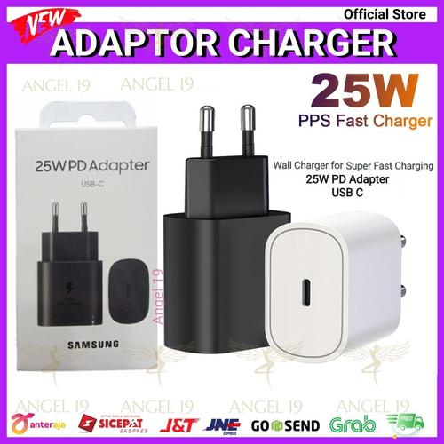 Jual ADAPTOR CHARGER 25W SAMSUNG ORIGINAL, KEPALA CHARGER SAMSUNG 25W ...