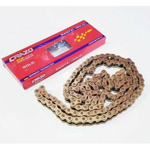 Jual RANTAI GIR GEAR MOTOR/RANTAI KUNING GOLD MOTOR UKURAN 428H-130L ...