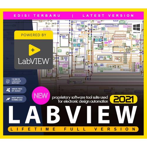 Jual NI LabVIEW 2021 SP1 F1 v21.1.1 + Toolkits and Modules - Kab ...