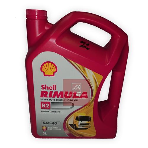 Jual Oli Shell Helix Rimula R2 SAE 40 Galon (5 Liter) Original - Kota ...