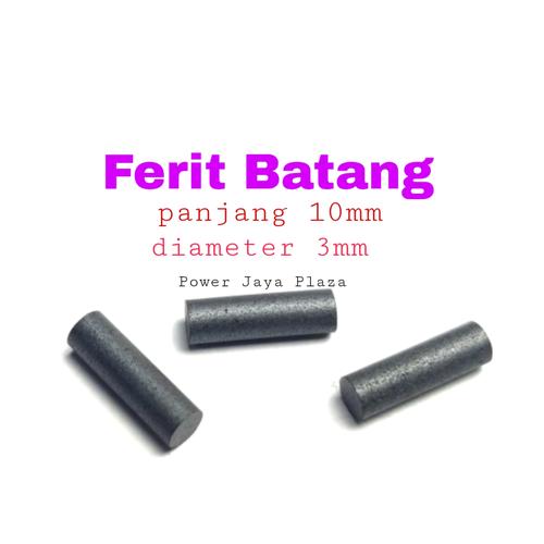 Jual Ferit Batang panjang 1cm diameter 3mm Ferrite Core - Kota Bandung ...