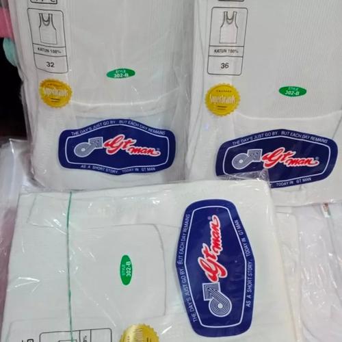 Jual Singlet Pria Gt Man Art 302 B/Singlet pria Dewasa/Kaos Dalam Pria ...