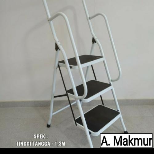 Jual tangga besi 3step 3 step tangga lipat ladder holder tangga rumah ...
