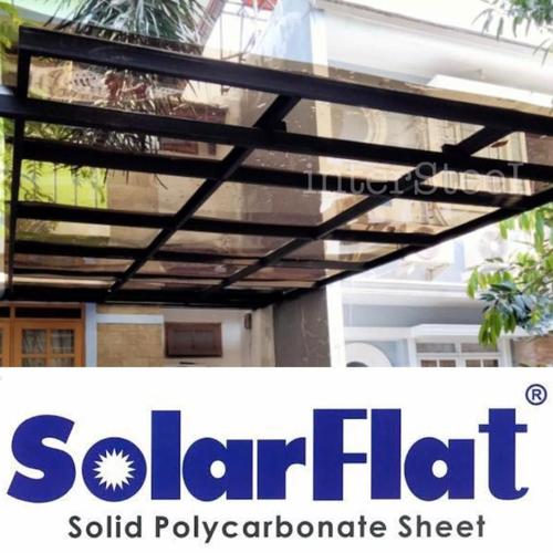 Jual SolarFlat 3mm - Atap SolarTuff Solid - Solar Flat - GREY - Kota ...
