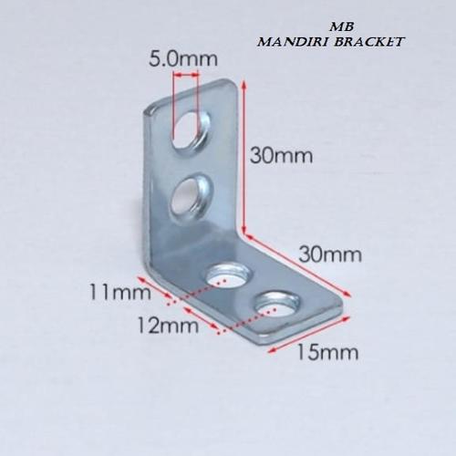 Jual SIKU BESI / SIKU L 3x3cm SIKU L / SIKU PENYANGGA - Jakarta Barat ...