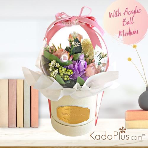 Jual Bunga Balon Bola Akrilik Bunga Hadiah Bunga Buket Rangkai ...