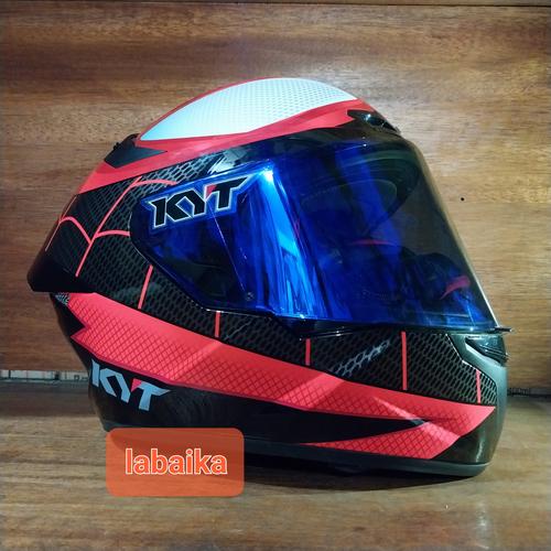 Jual HELM KYT TTC KYT TT COURSE LIMITED EDITION SPIDERMAN | KYT FULL ...