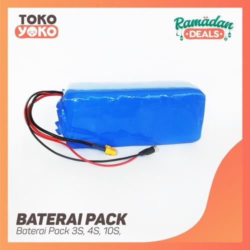 Jual Baterai Pack Lithium 18650 2S1P 7.4v/8.4v 2000mAh | Tokoyoko - 2Ah ...