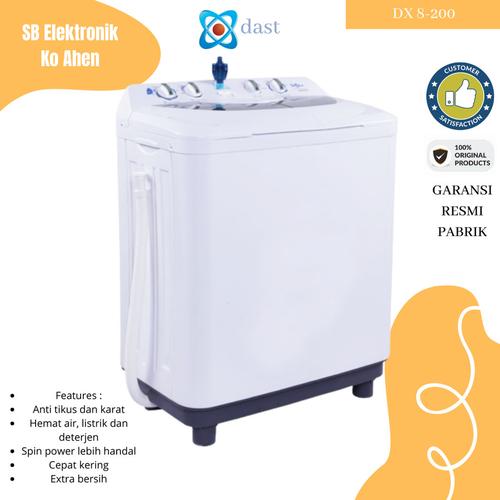 Jual MESIN CUCI DAST DX-8200 8KG ANTI TIKUS DAN KARAT GARANSI RESMI ...
