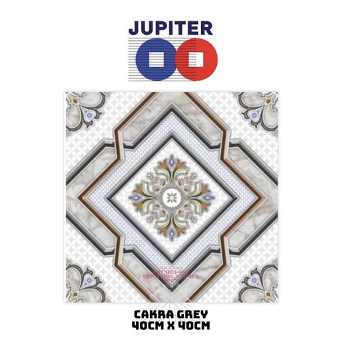 Jual Keramik Lantai JUPITER tile - CAKRA series 40x40cm KW1 - Grey ...