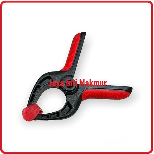 Jual Spring Clamp Premium "4" Handle TPR Klem Jepit Kayu Quick Klamp ...