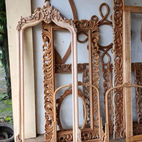 Jual frame ukir kayu tanpa cermin custom by request - Kab. Jepara ...