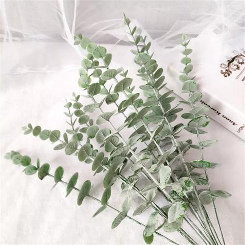 Jual Daun Artificial Daun Plastik EUCALYPTUS Tanaman Hias (1 Batang ...