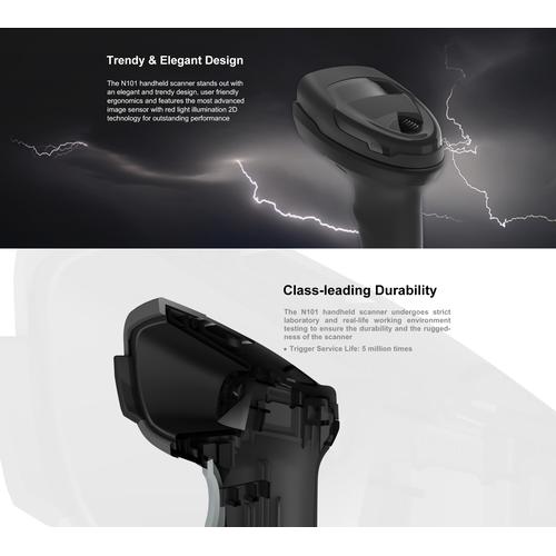 Jual 2D SCANNER BARCODE HPRT N101 N-101 N 101 USB COMPETITOR ZEBRA ...