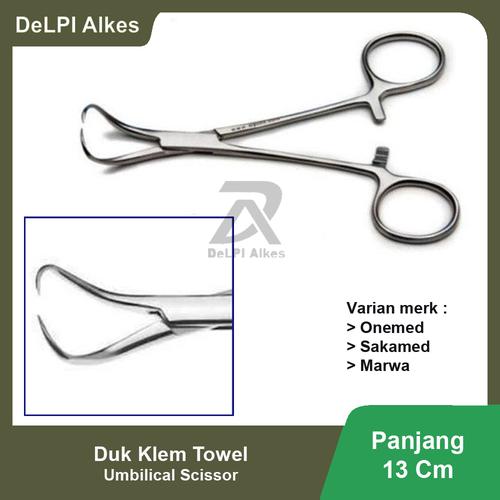 Jual Duk Klem Towel Clamp Stainless 13 cm - Sakamed - Kab. Jember ...