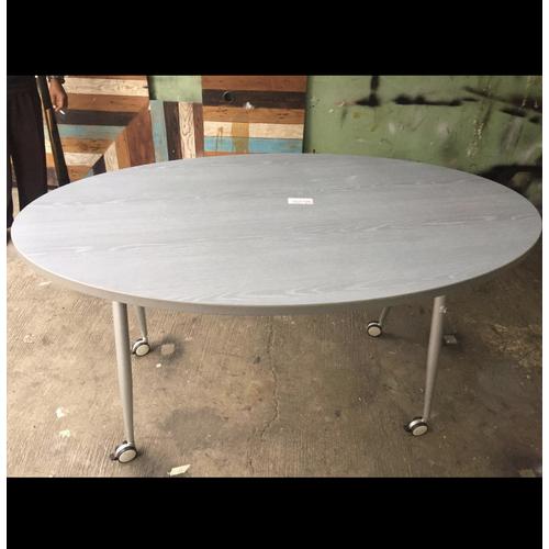 Jual Meja oval 150cm kaki dan rangka besi minimalis kokoh - Kota ...