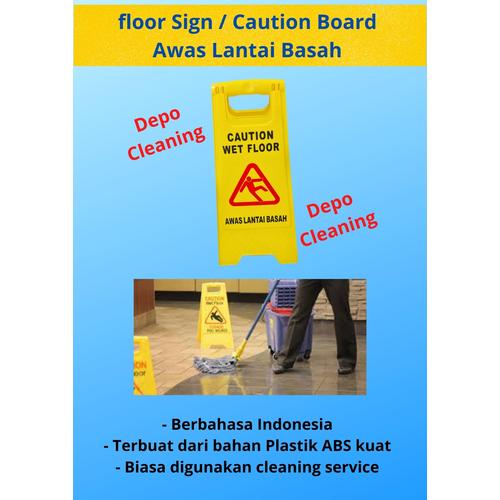 Jual Caution Board / Floor Sign / Papan Peringatan - Jakarta Utara ...