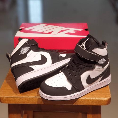 Jual SEPATU SEKOLAH ANAK NIKE JORDAN HITAM PUTIH - HITAM PUTIH, 19-26 ...