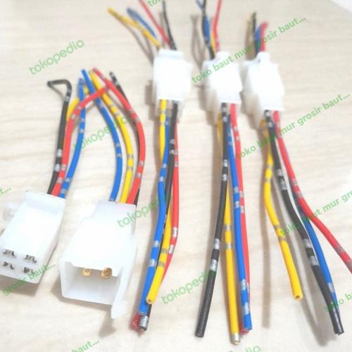 Jual soket sambungan kabel pin 4/ socket kabel - Kab. Tangerang - toko ...