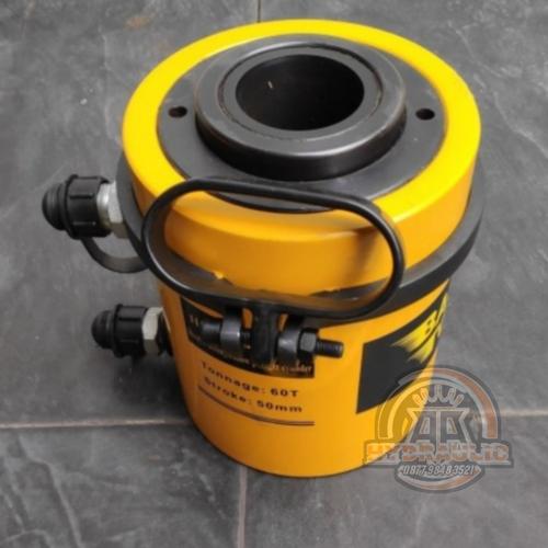 Jual Double Hollow Plunger Stroke Hydraulic Cylinder 60T 50mm - Jakarta Utara - Hydraulic Tool ...